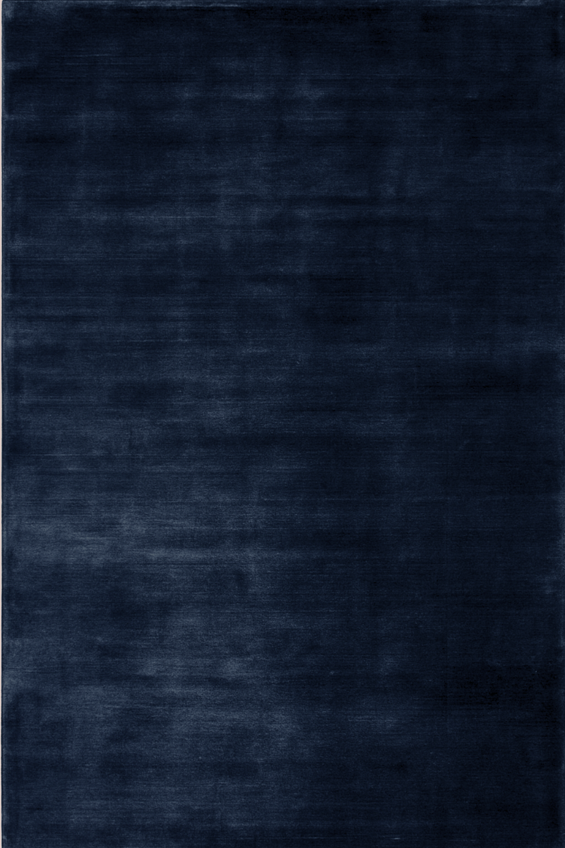 100% Tencel Handloomed Carpet in Royal Navy | The Carpetier – The ...